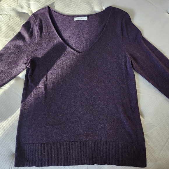 Reitmans | Sweaters | Reitmans Essentials Purple Sweater | Poshmark